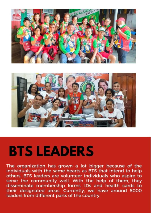 BTS Leaders - BASTA TAYO SAMA-SAMA