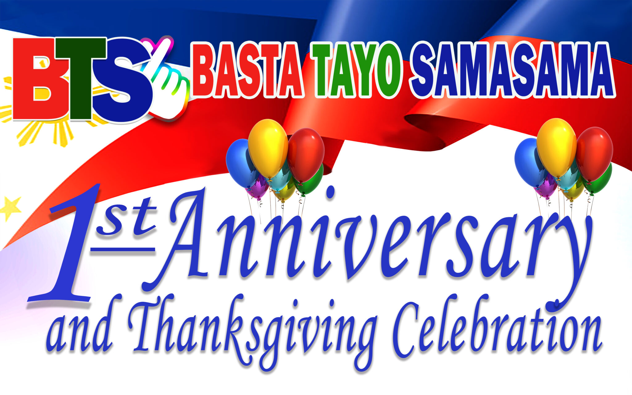 BTS 1st Anniversary - BASTA TAYO SAMA-SAMA